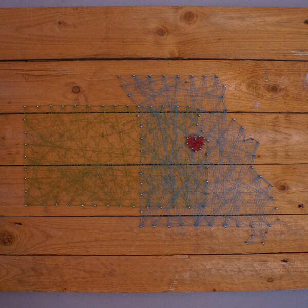 State String Art - Etsy