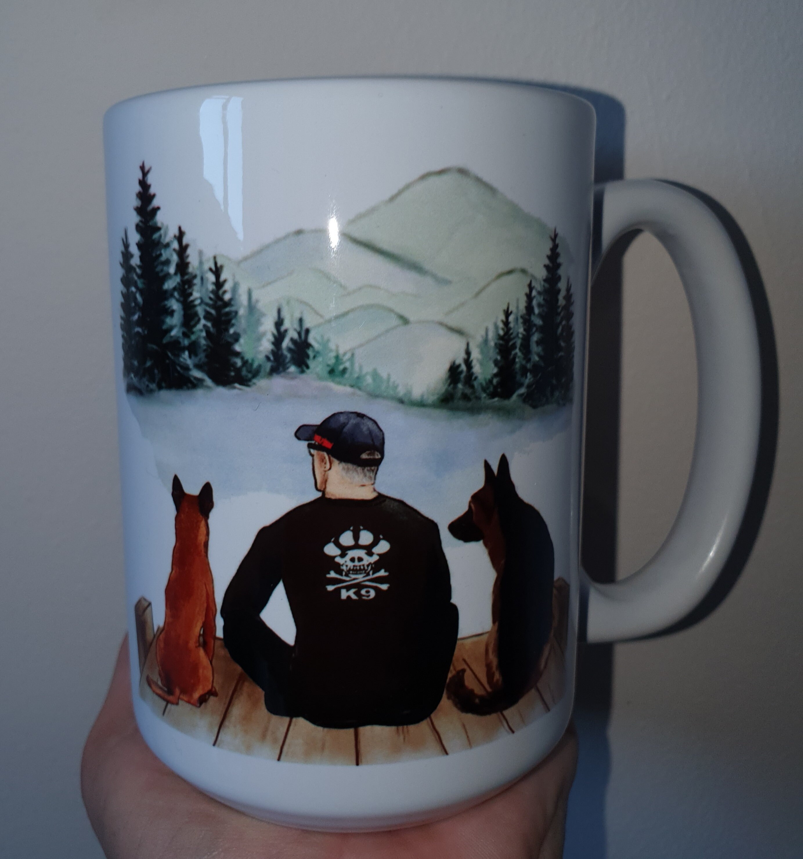 Personalised Mans Best Friend Mugs Man & His Dog Mug - Etsy UK