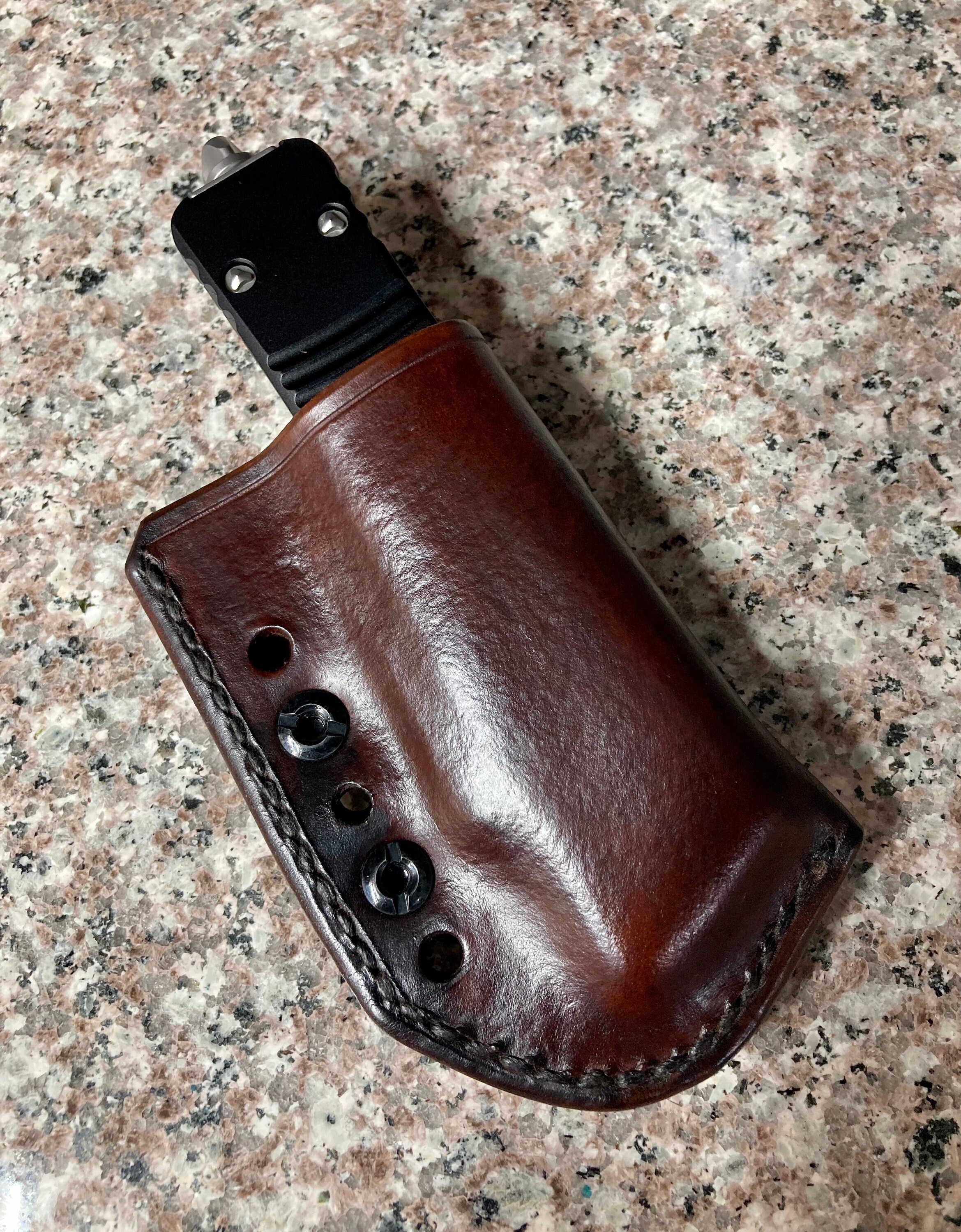 Microtech Combat Troodon IWB Leather Knife Sheath / Heavy Duty - Etsy