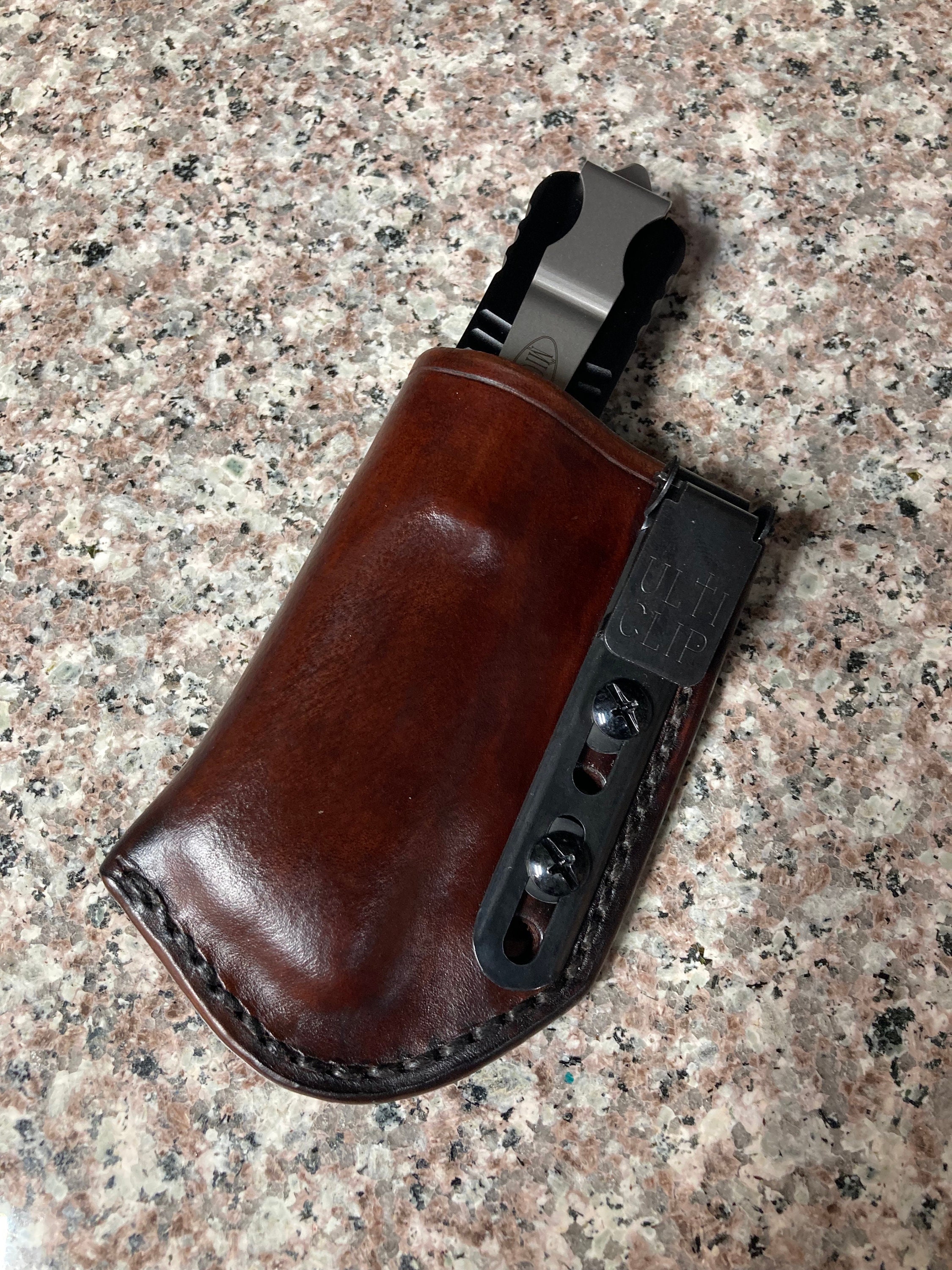 Microtech Combat Troodon IWB Leather Knife Sheath / Heavy Duty - Etsy