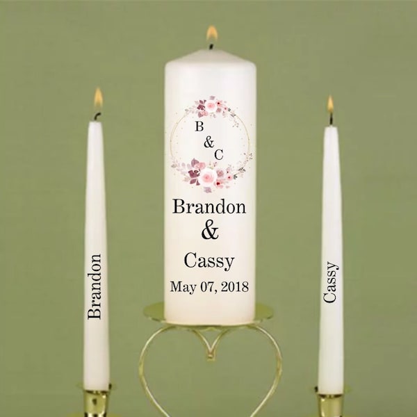 Wedding Unity Candles - Etsy