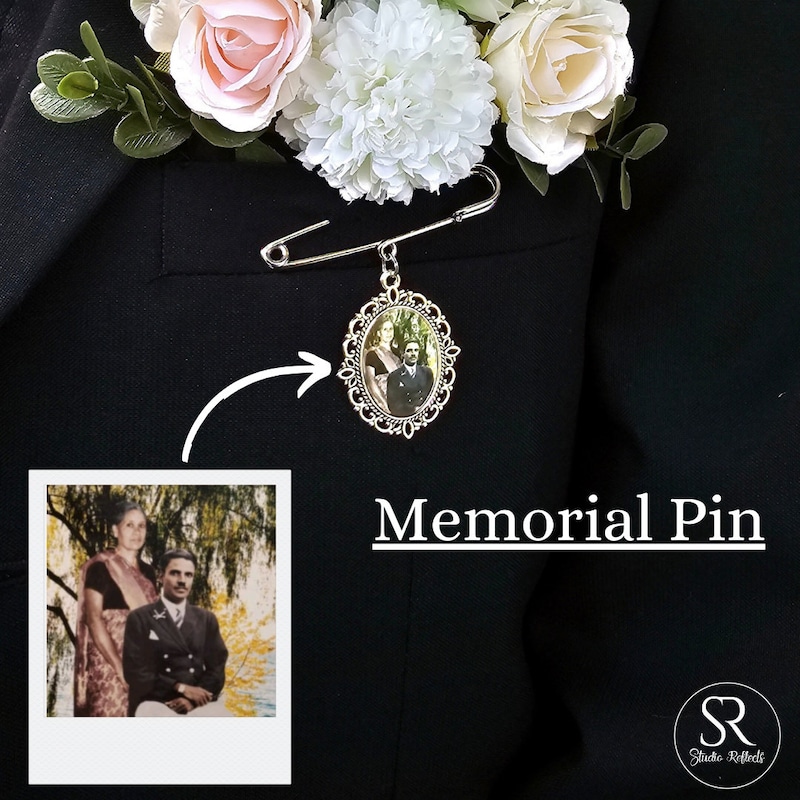 Groom Memorial Charm - Etsy UK