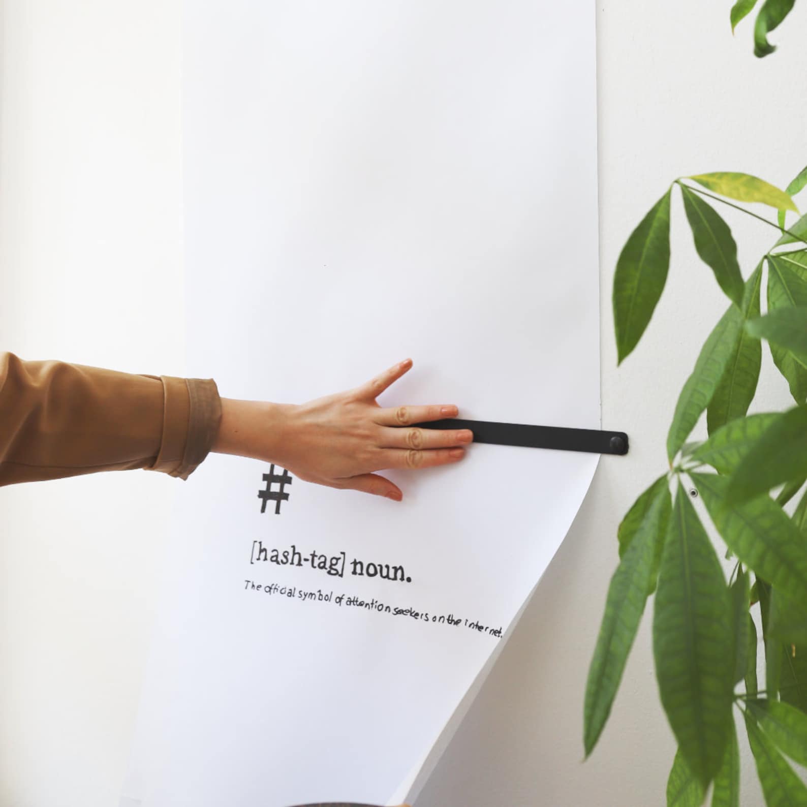 Kraft Paper Holder Wall Mounted Paper Dispenser Studio - Etsy