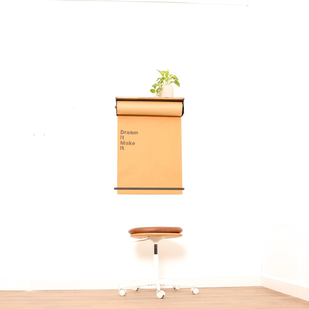 Paper Roll for Wall, Butcher Paper Wall Dispenser, Wall Mounted Studio ...
