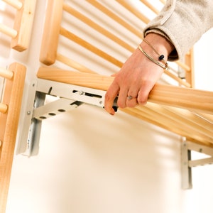 Wall Mounted Clothes Drying Rack, Drying Rack for Laundry, Air Dry ...