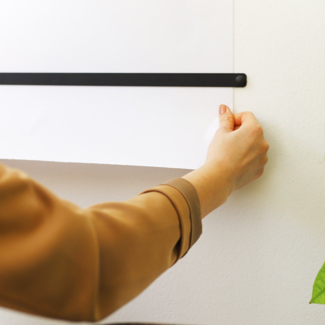 Kraft Paper Holder Wall Mounted Paper Dispenser Studio - Etsy