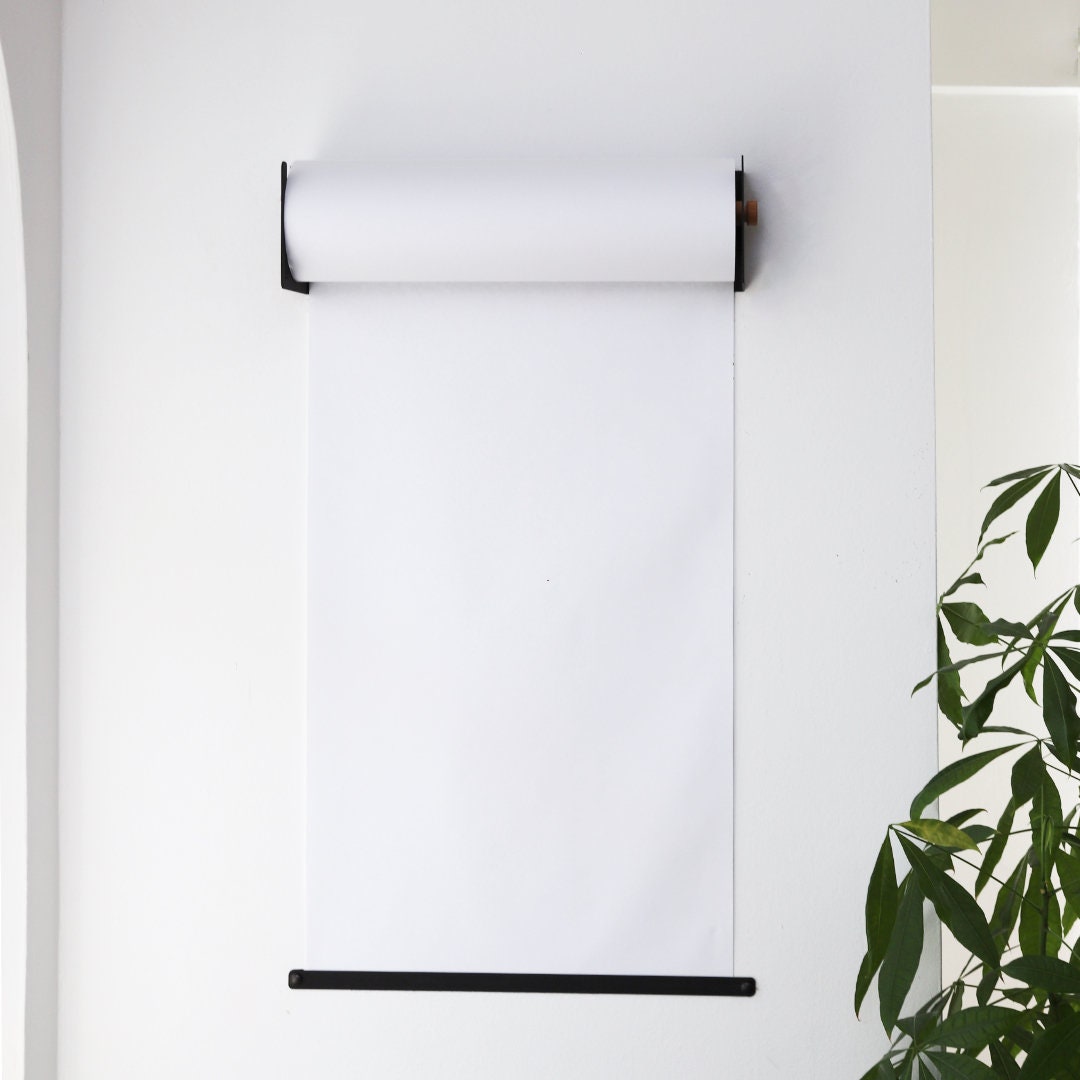 Kraft Paper Holder Wall Mounted Paper Dispenser Studio - Etsy