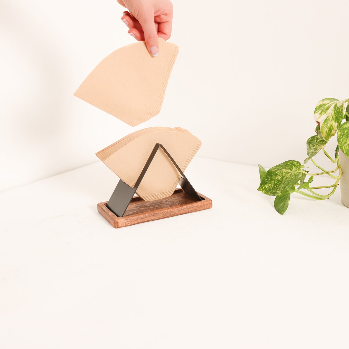 Coffee Filter Holder Size 4-2 Coffee Filter Stand Coffee | Etsy