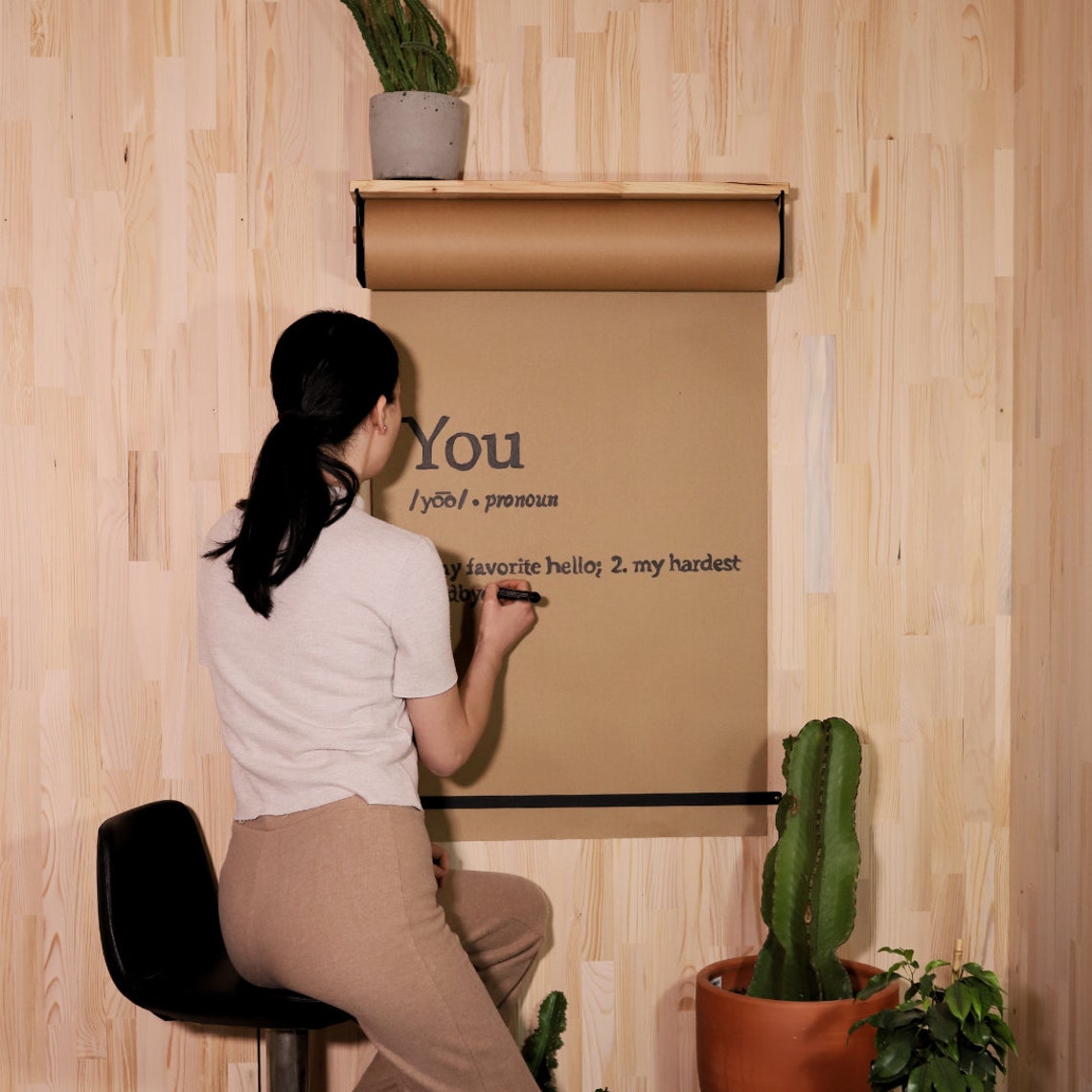 Paper Roll for Wall Butcher Paper Wall Dispenser Wall | Etsy