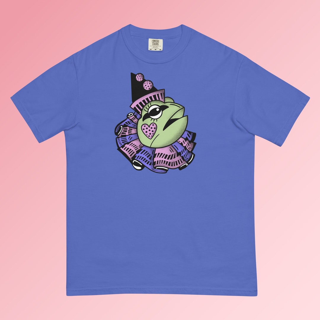 Fragile Frog Clown T-shirt - Etsy