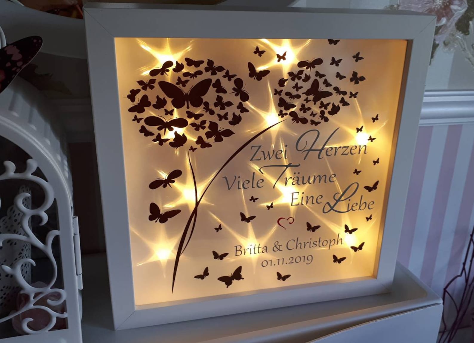 Illuminated Picture Frame | Etsy