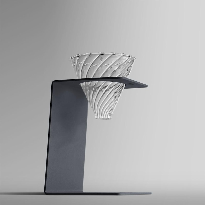 Minimalist Pour Over Coffee Dripper Stand: Powder-coated Metal, 6 ...