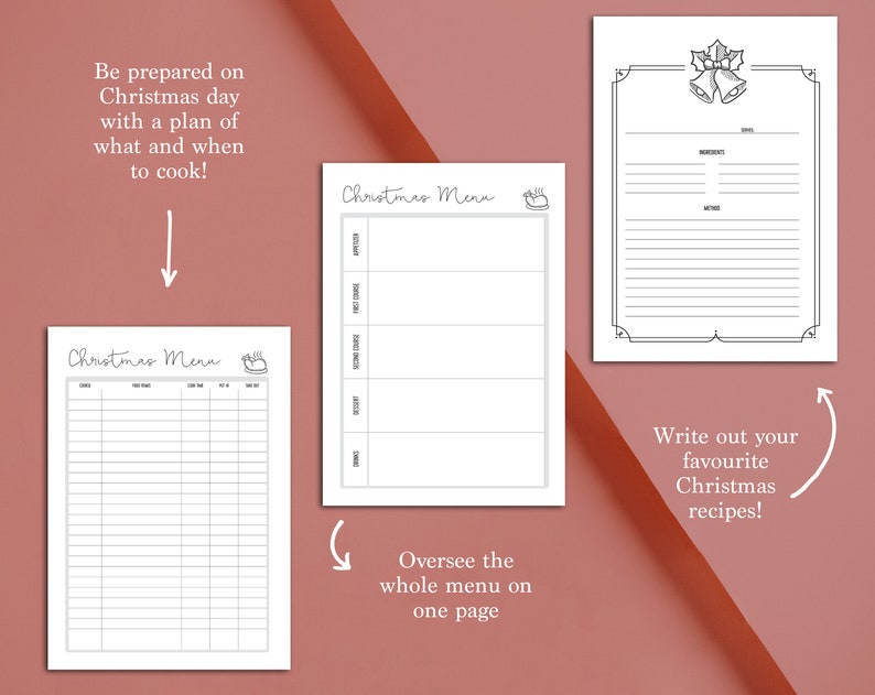 Ultimate CHRISTMAS Planner Christmas Planner Kit Holiday - Etsy