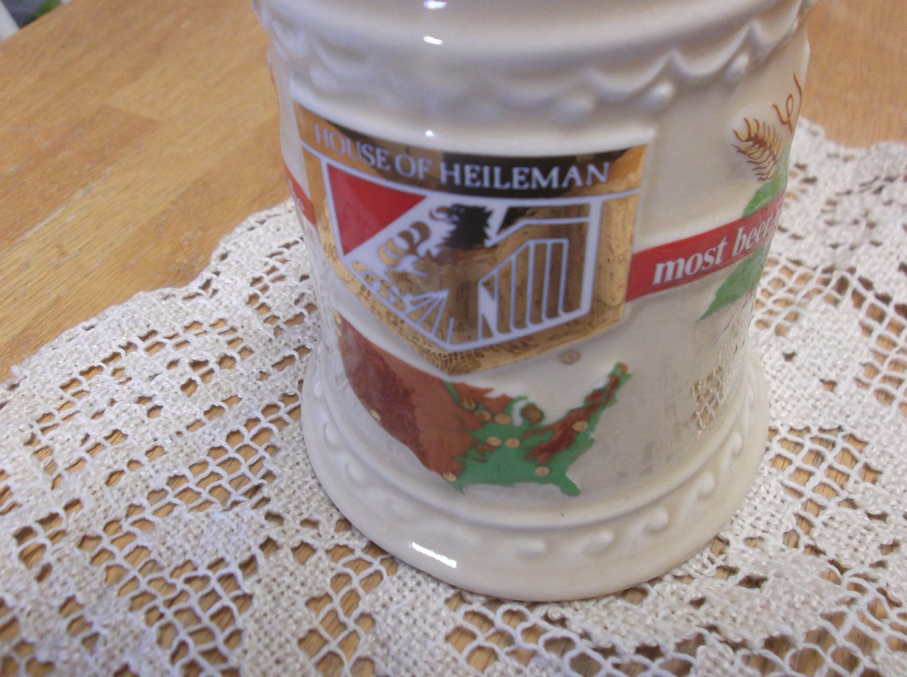Vintage Heileman Beer Stein, 1988, Pewter Top, Numbered - Etsy