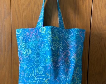 Batik Tote Bag - Etsy