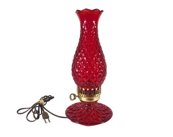 Vintage Diamond Pattern Lamp - Etsy