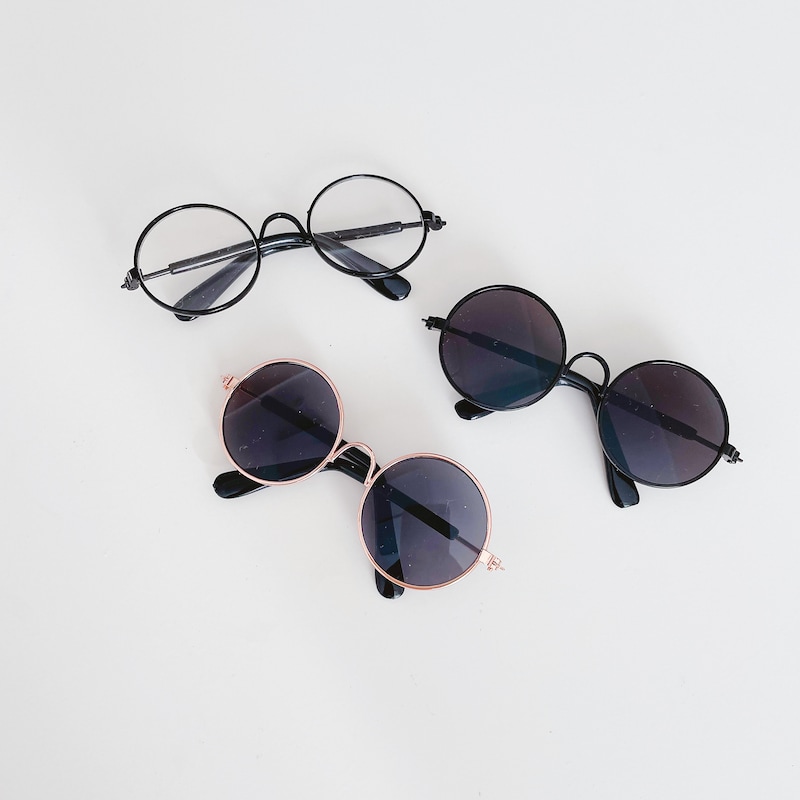 Small Round Glasses - Etsy