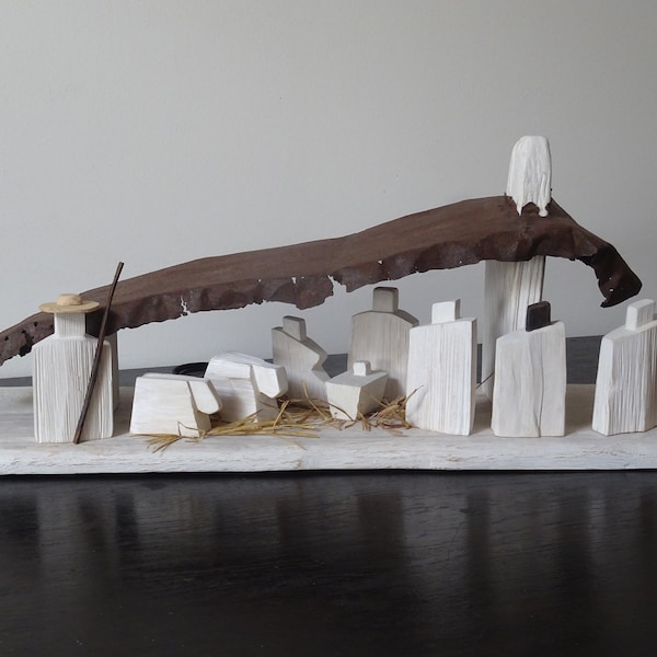 Moderne krippe - Etsy.de