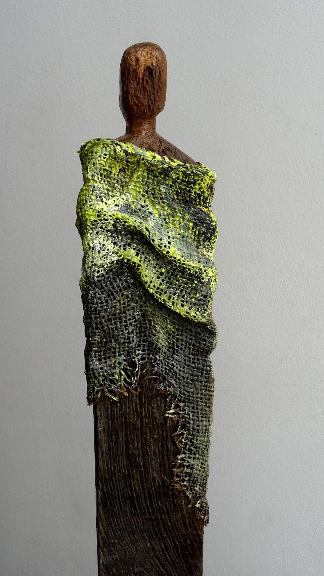 Large Wooden Figure, Wooden Sculpture, Art Wooden Figure, Figure Made ...