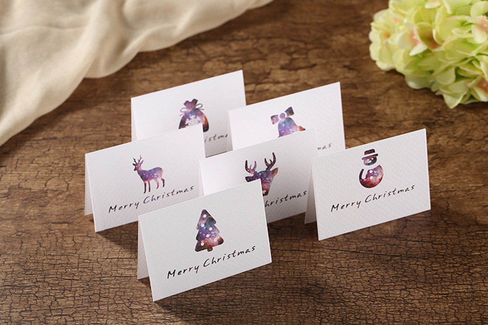 Personalized Christmas Greeting Card Handmade Greeting Card / - Etsy