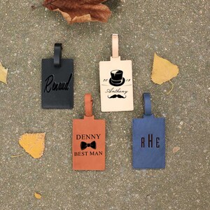 Personalized Luggage Tags, Handmade Luggage Label, Custom Luggage Tags ...
