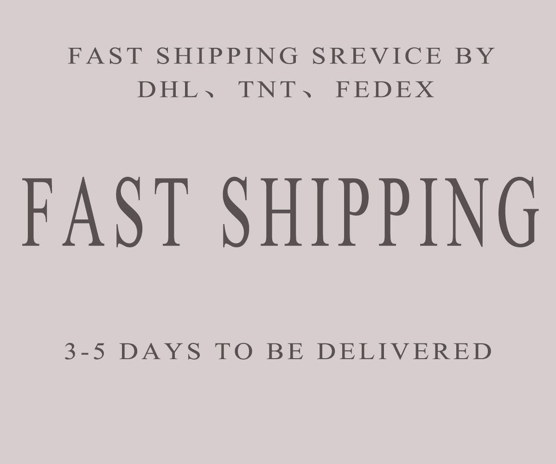 FAST SHIPPING SERVICE | Etsy