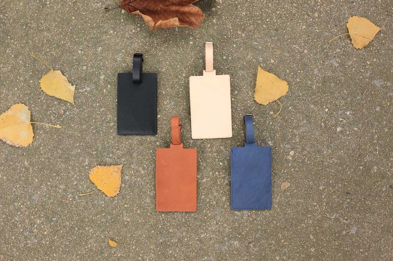Personalized Luggage Tags Handmade Luggage Label Custom - Etsy