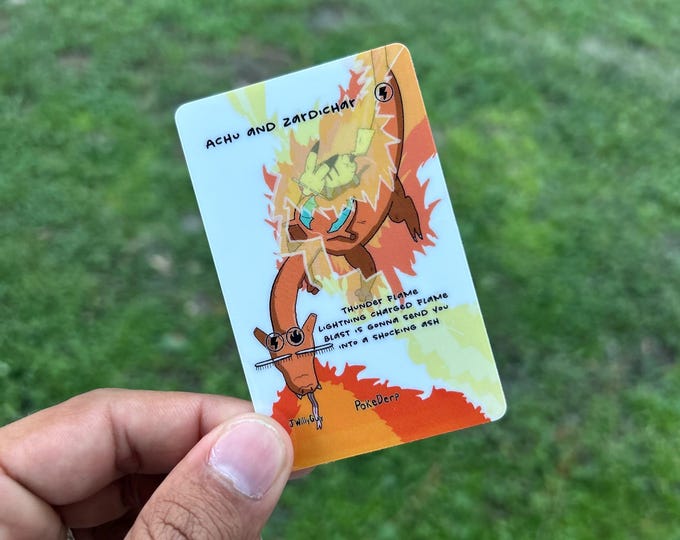 POKEDERP Pack SET 1 | Derpy Funny Parody Pokémon Card Pack - Etsy