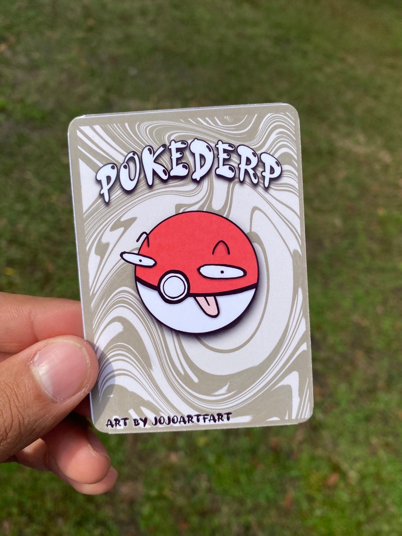 POKEDERP Pack SET 1 | Derpy Funny Parody Pokémon Card Pack - Etsy