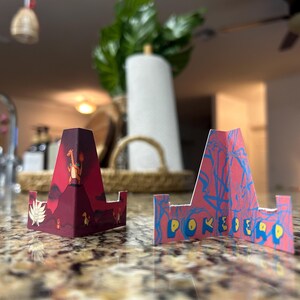 Printable Trading Card Stand | POKEDERP - Etsy