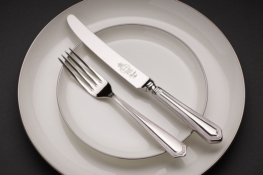 Chester Pattern 44 Piece Canteen in Stainless Steel - Made in Sheffield ...