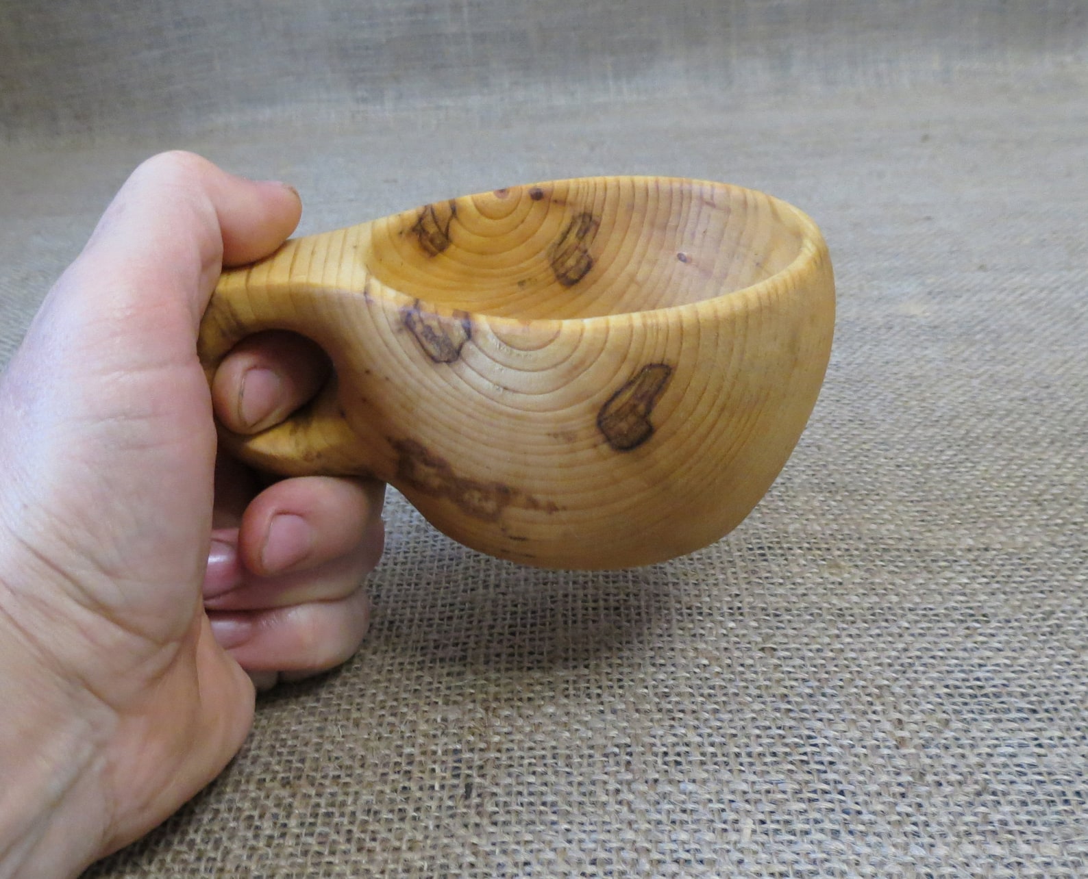 Kuksa cup Bushcraft kuksa Hand Carved Cup Scandinavian Mug | Etsy
