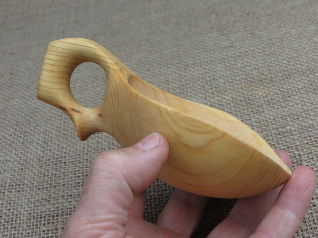 Wooden Scoop Linden Tree Scoop Hand Carved Scoop Grain Scoop Flour ...