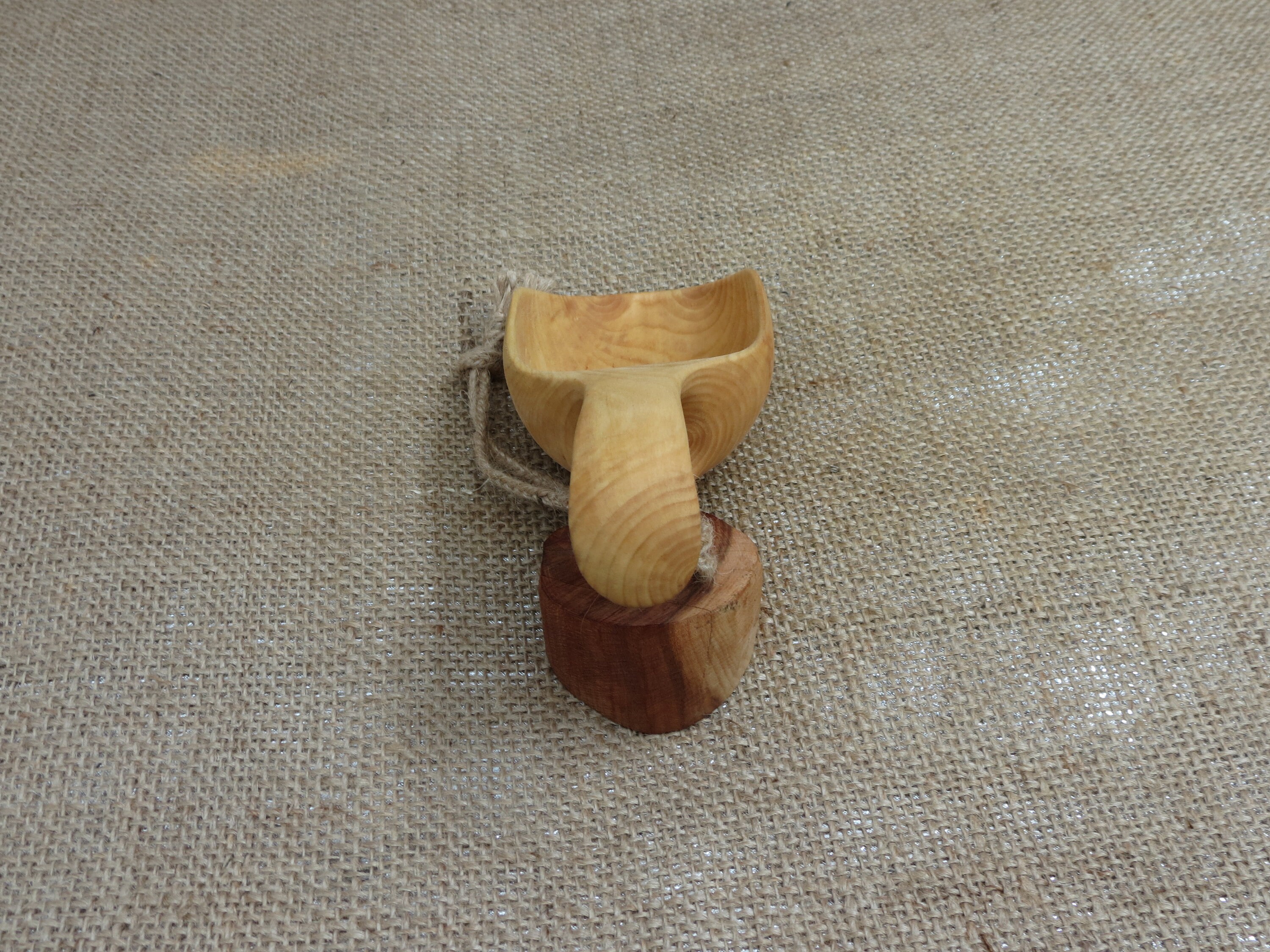 Hand Carved Wood Scoop Grain /flour/sugar/rice Wood Scoop - Etsy