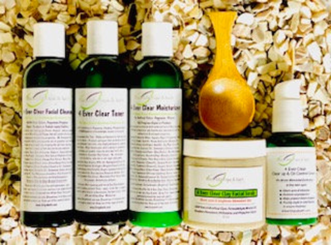 4 Ever Clear Skin Care Complete Skincare System - Etsy