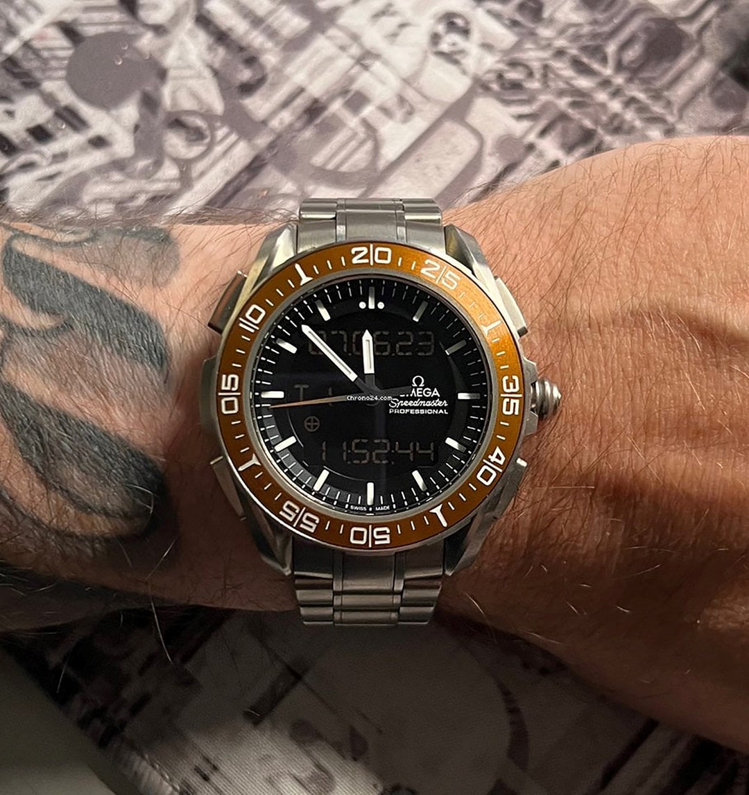Omega 318.90.45.79.01.003 Speedmaster Black Dial - Etsy