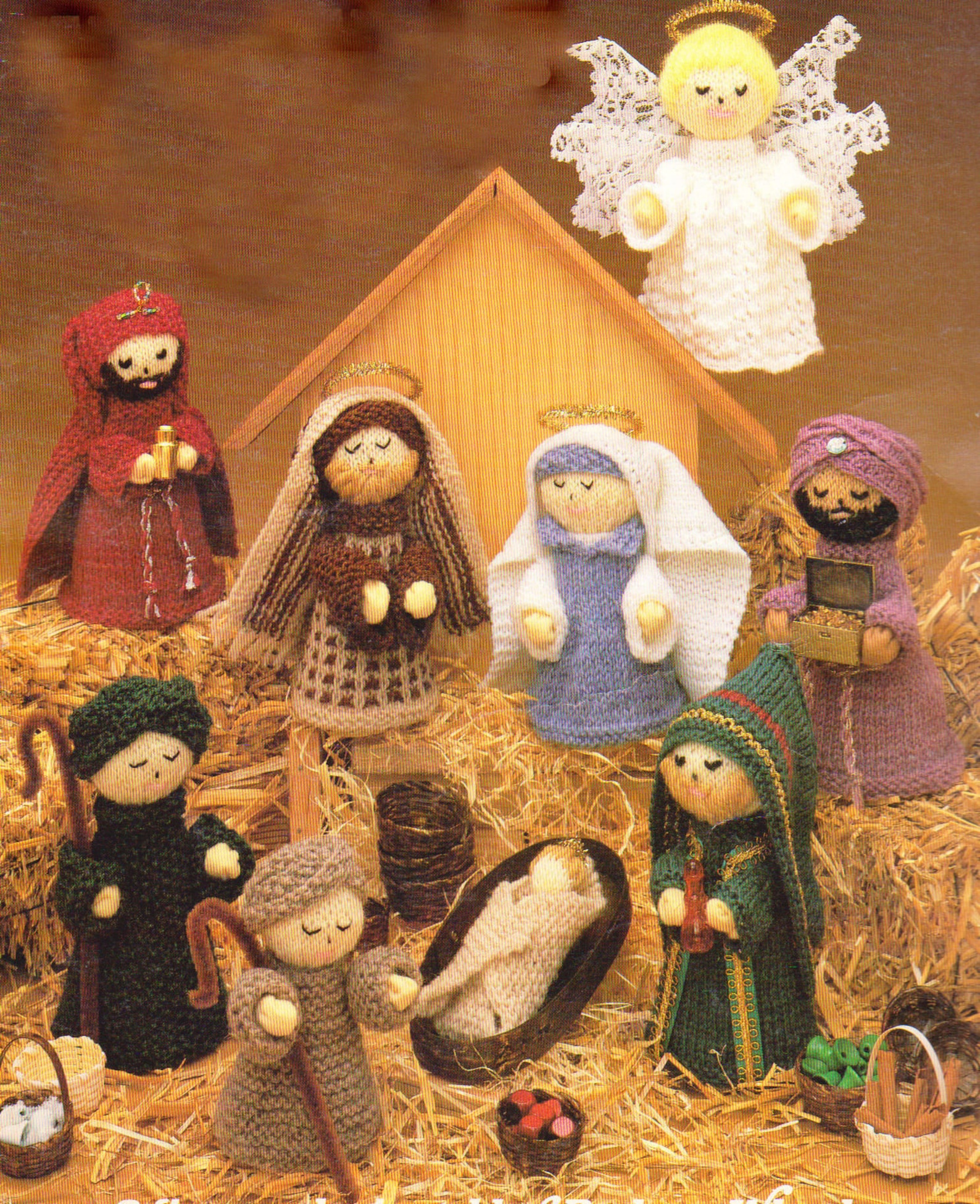 Nativity Knitting Pattern 9 Figures Easy to Knit - Etsy