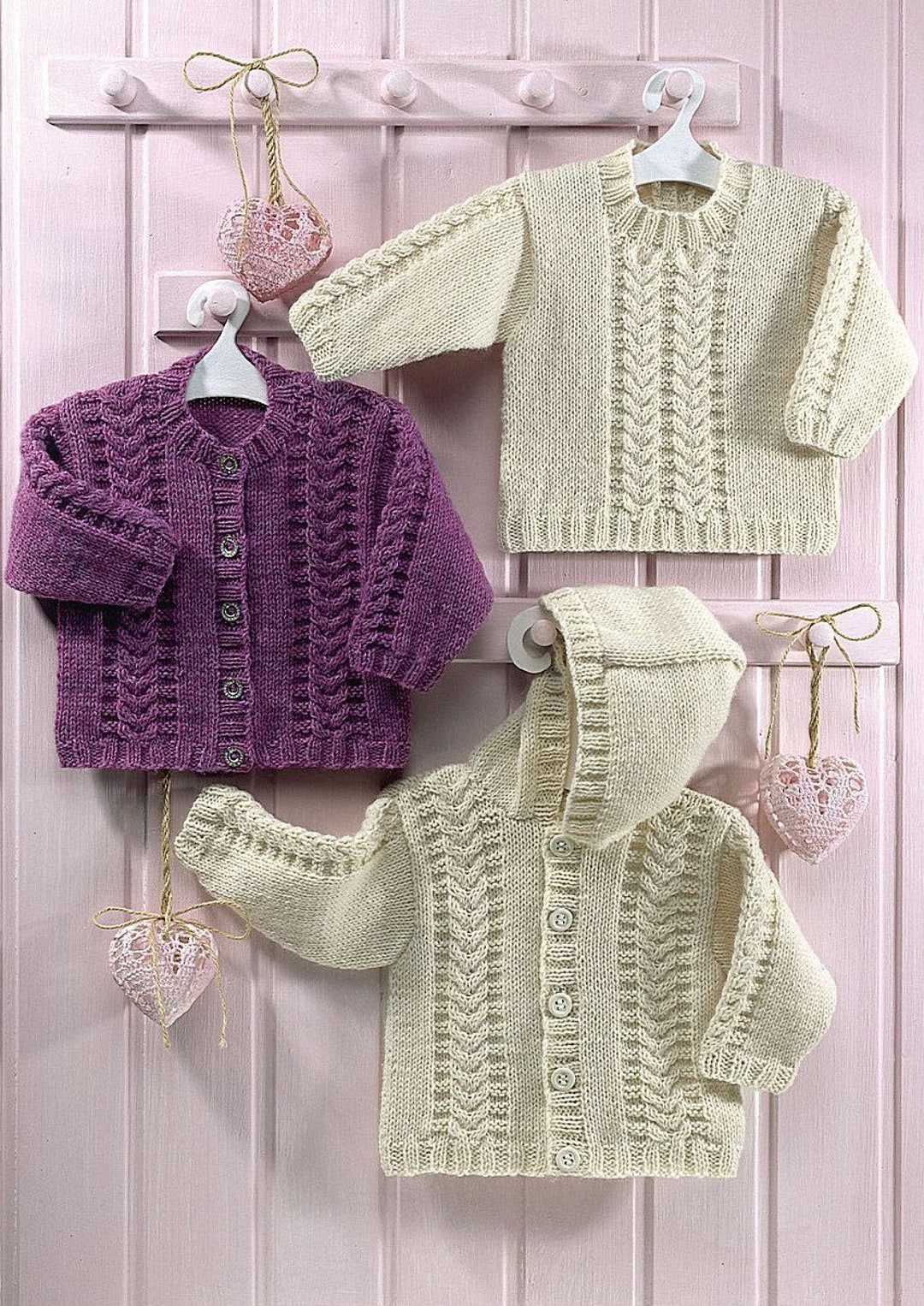 Sweater and Jackets in Sirdar Snuggly DK - PDF Knitting Pattern ...
