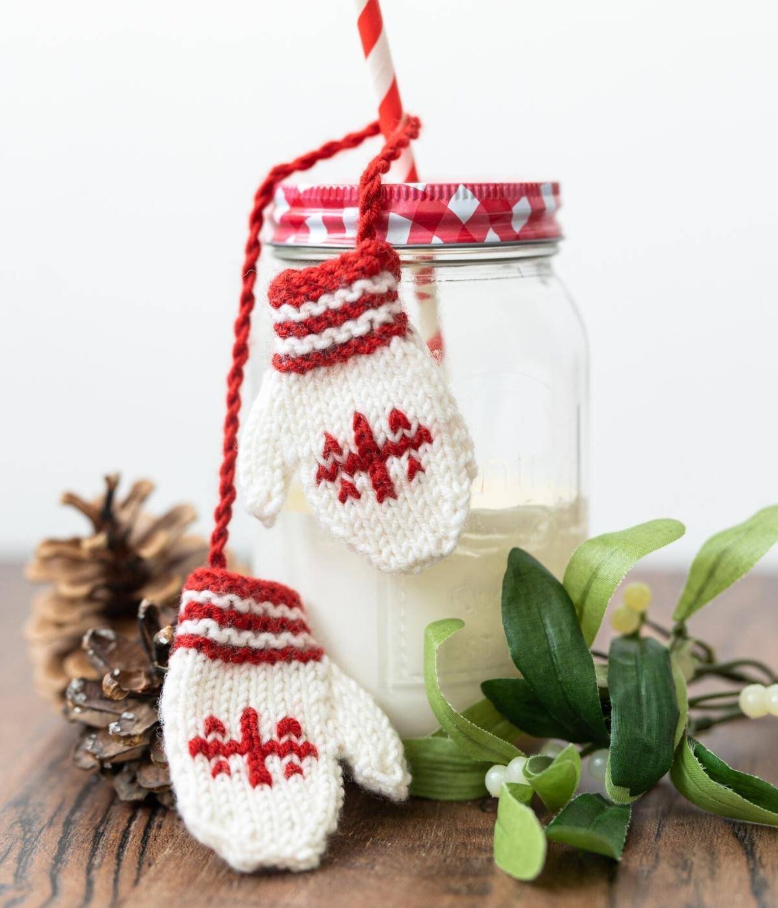 Mini Christmas Tree Decoration Knitting Patterns Instant PDF Download ...