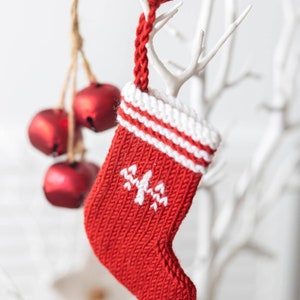 Mini Christmas Tree Decoration Knitting Patterns Instant PDF Download ...
