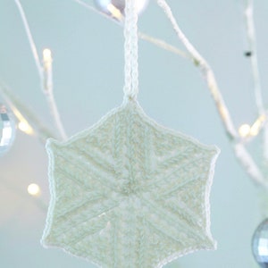 Mini Christmas Tree Decoration Knitting Patterns Instant PDF Download ...