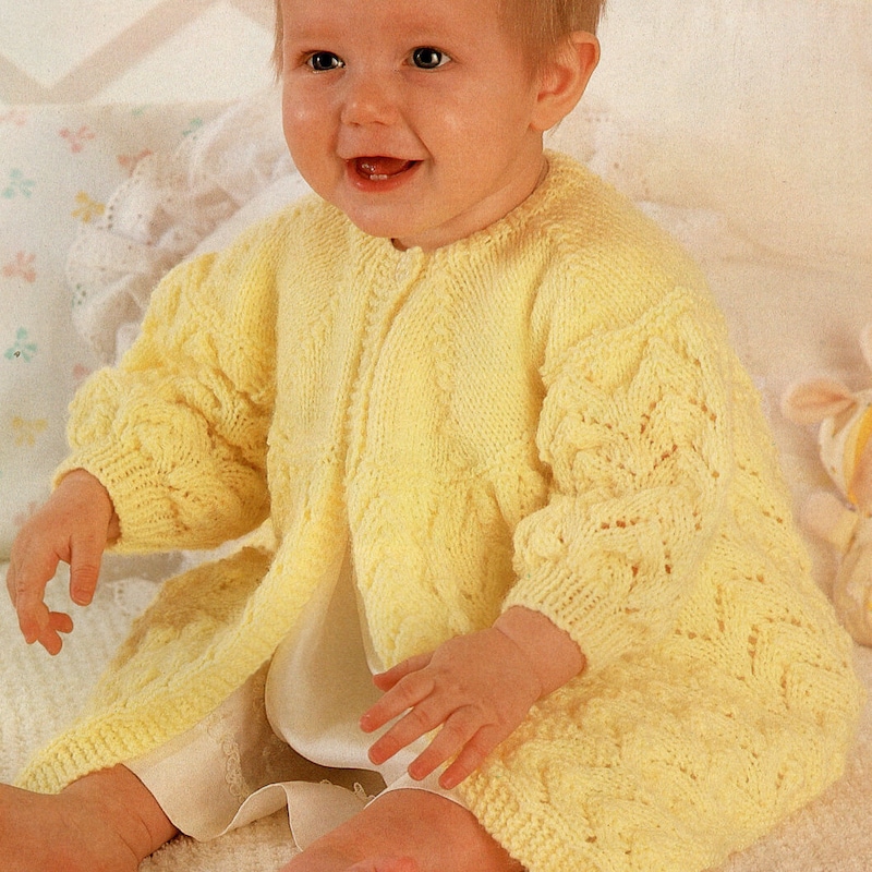 Granny Square Coat Dk - Etsy