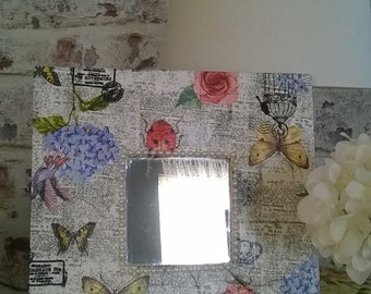 Decoupage mirror | Etsy