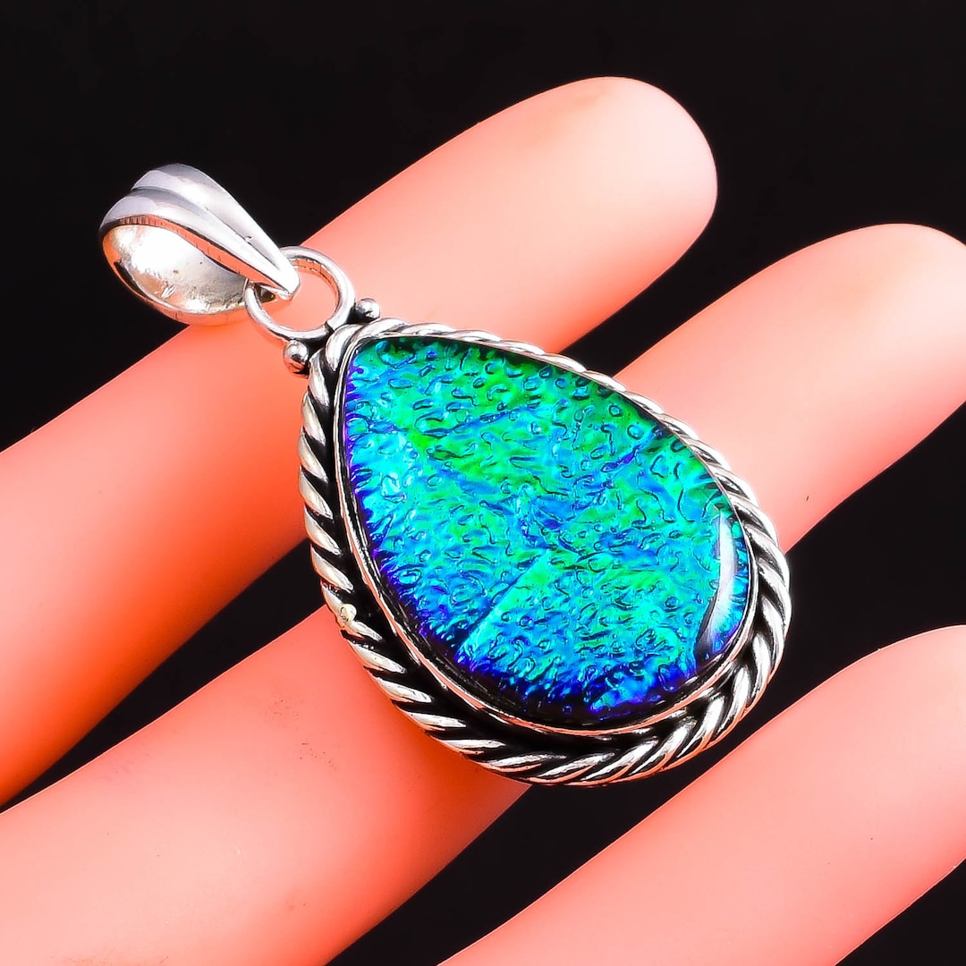 Australian Triplet Opal Solid 925 Sterling Silver Necklace Pendant for ...