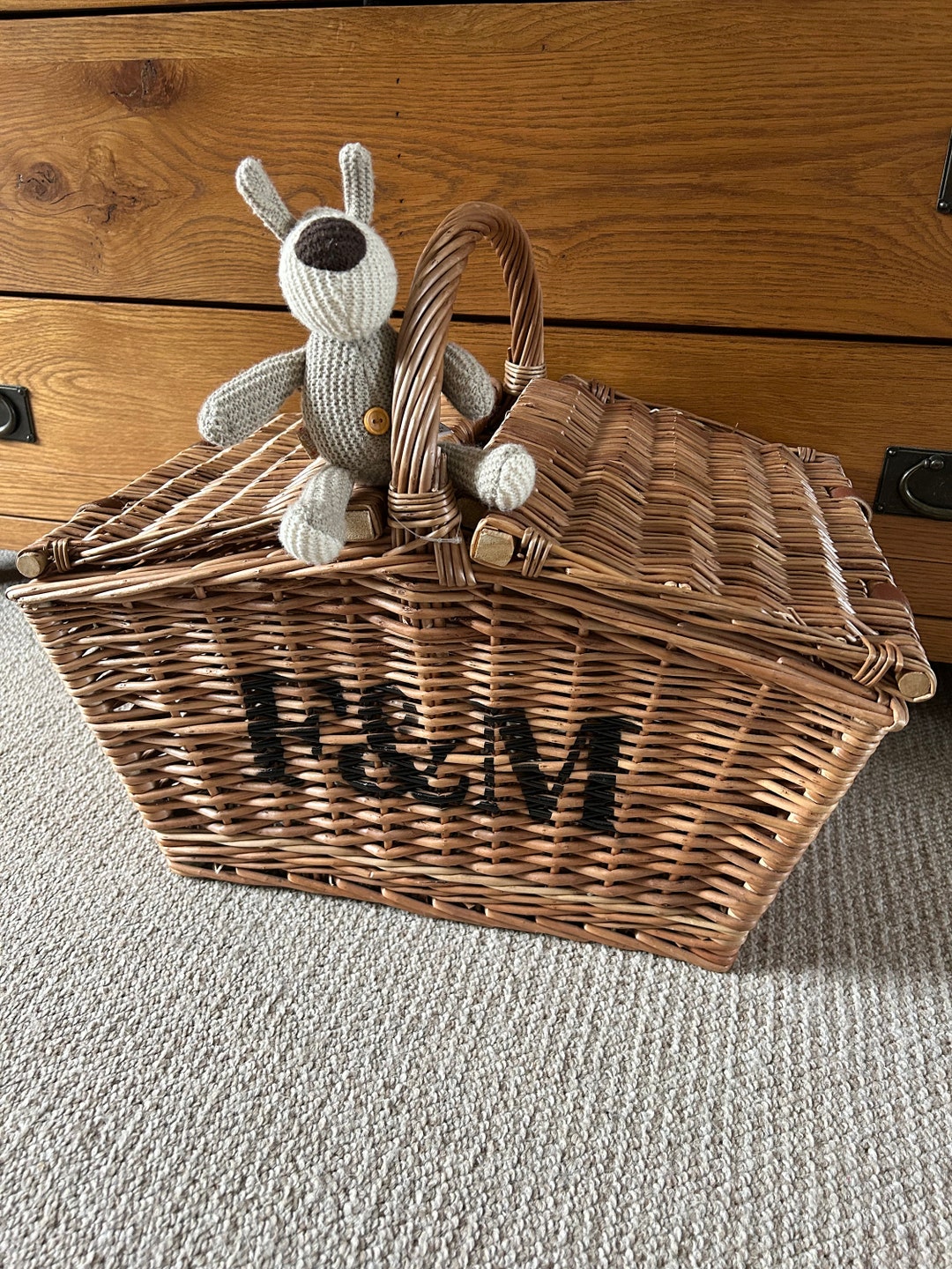 Fortnum & Mason Large Hunter Basket - Etsy
