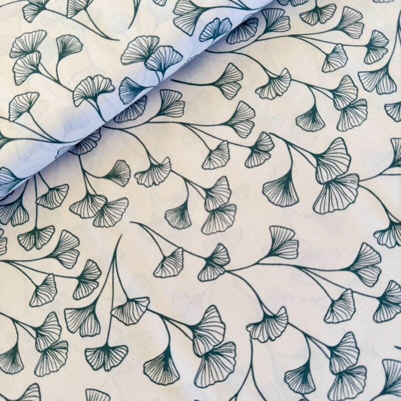 Ginkgo Fabric - Etsy UK