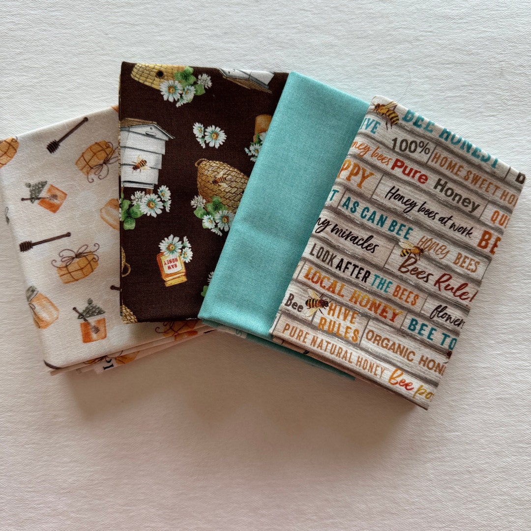 Miller Fabric Package Patchwork Fabric BEE CULTURE Cotton Fabric Bees ...