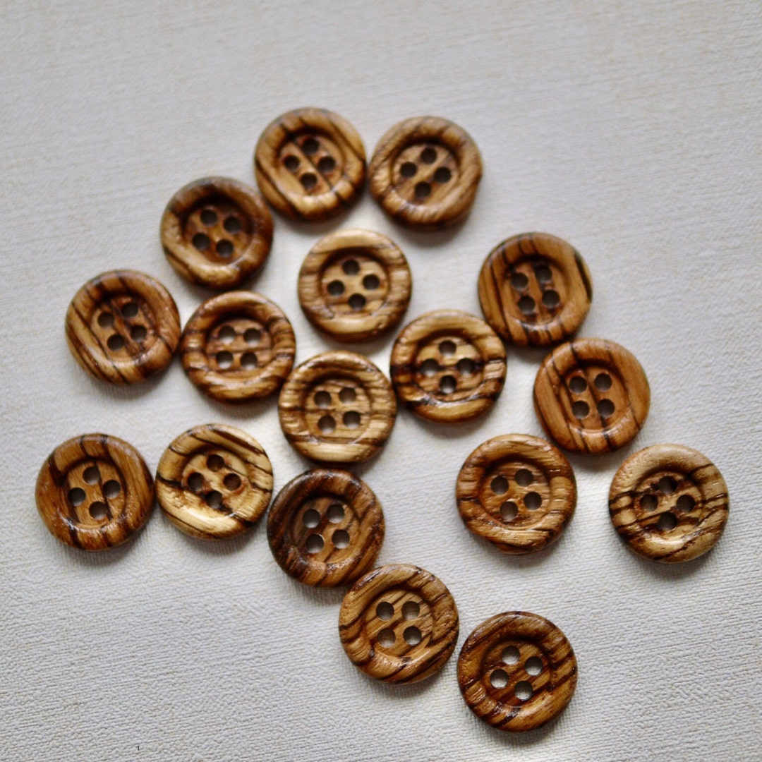 22 Mm Button, Wooden Buttons, Wooden Button - Etsy