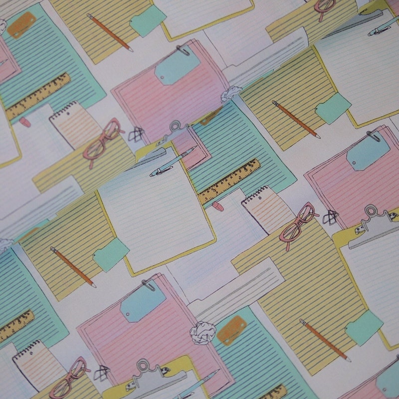 Typewriter Fabric - Etsy