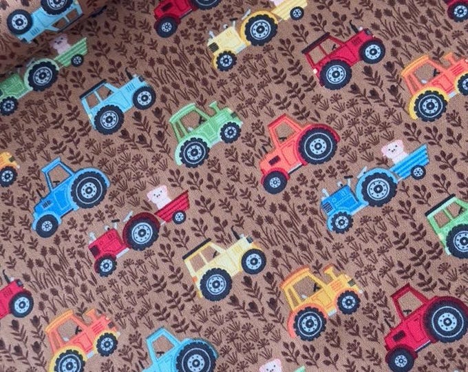 65 Cm Remnant of Makower Patchwork Fabric, Fun Farm Series, Cotton ...